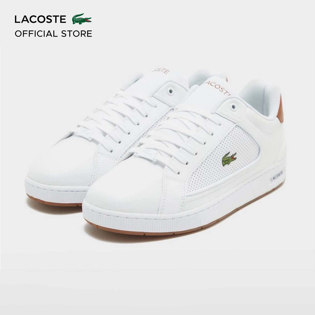 Lacoste Sneakers Deviation 3.0 Men (White/Light Brw) | Shopee Singapore