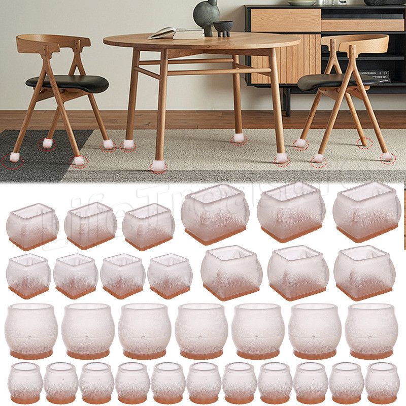[ Featured ] 4PCS Table Leg Protective Covers - Furniture Legs ...