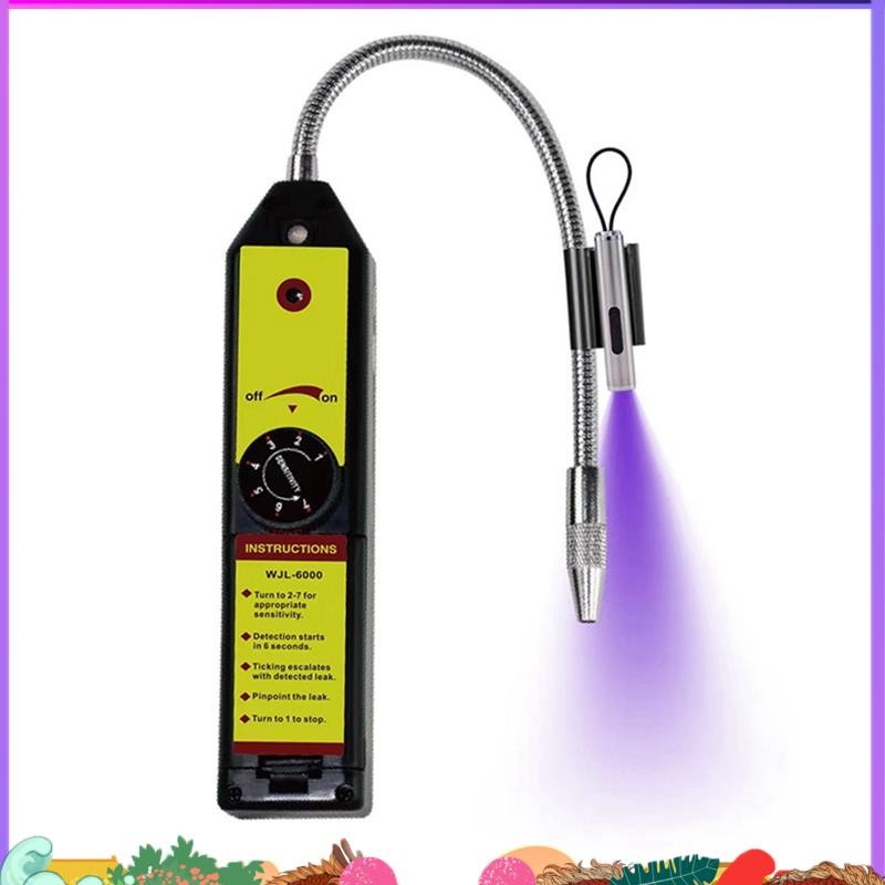-6000UV Halogen Leak Detector Freon Leak Detector R22 R410A R134A ...