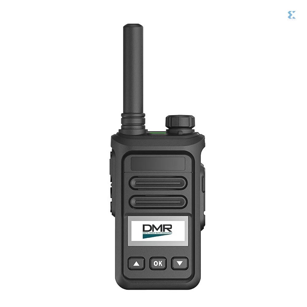 DMR Digital/Analog Two Way Radio UHF Interphone 1024-Channel Handheld ...