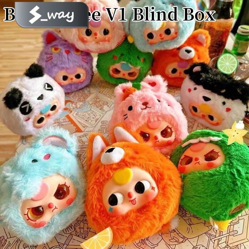 Baby Three V1 Take Me Out Series Zipper Bag Blind Box Plush Doll ...