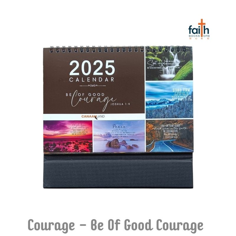 Desk Calendar 2025 · Canaanland · With Bible Verses · Christian ...