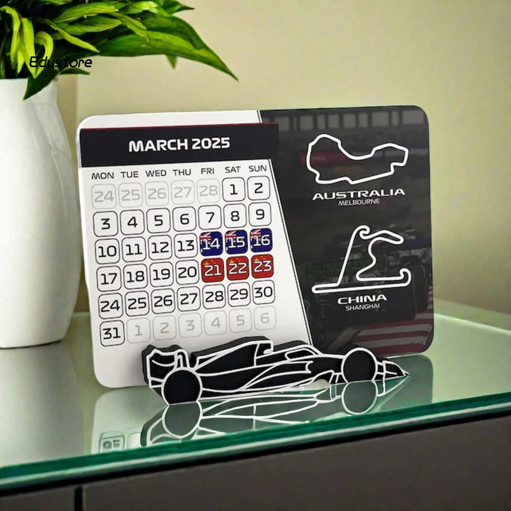 Spacious Racing Schedule Planner Driver Track Schedule Planner 2025 ...