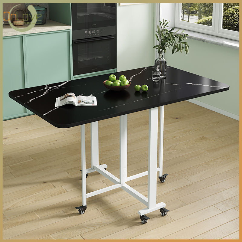Folding Dining Table installation free Household Multi-Functional ...