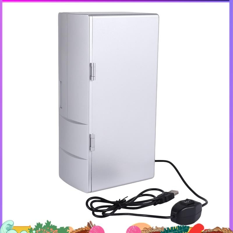 Refrigerator Mini Usb Fridge Freezer Cans Drink Beer Cooler Warmer ...