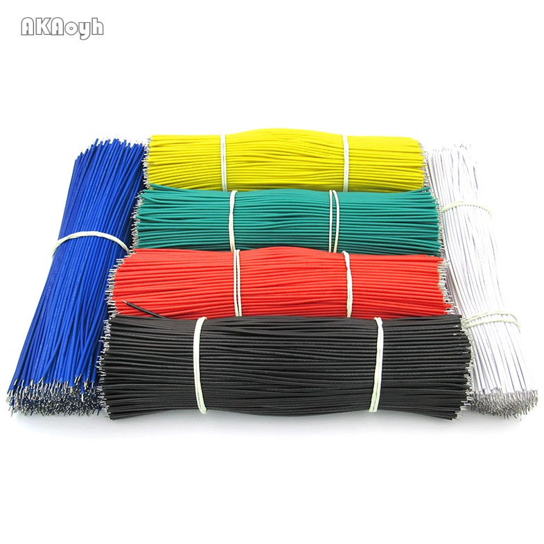 5pcs Double-headed Tin-Plated Multi-Strand Wire Circuit Board Flying ...