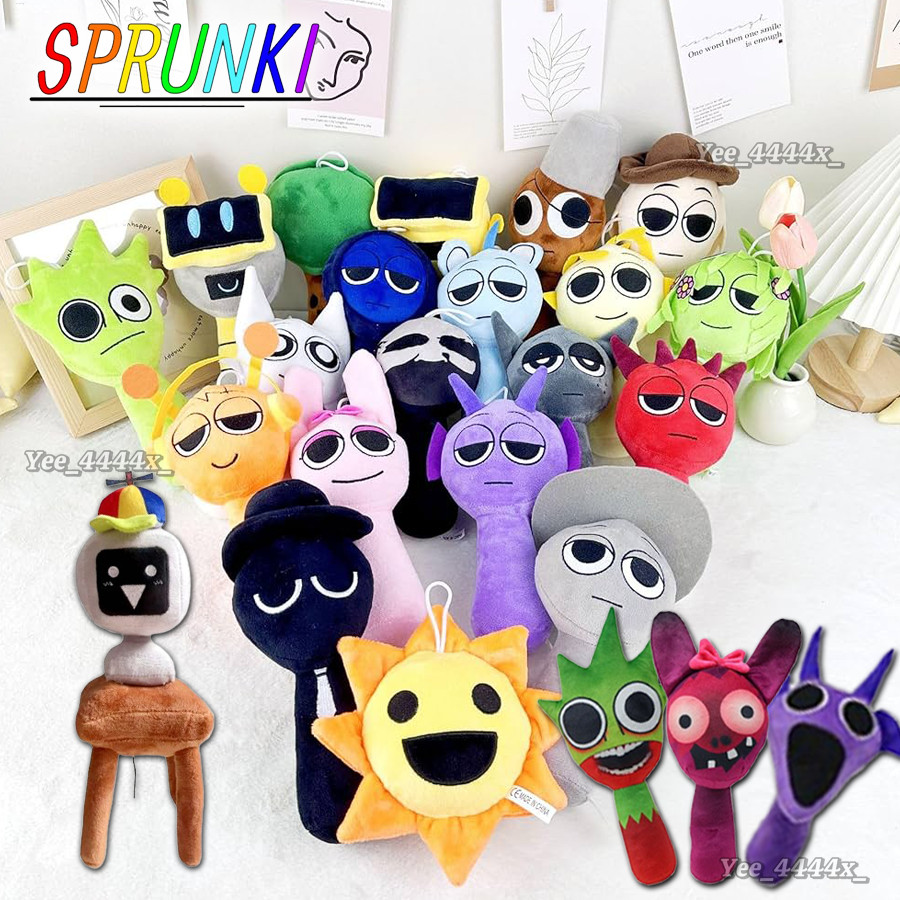 Sprunki Incredibox Sprunki Plush Toys Upgraded version Sprunki Plush ...
