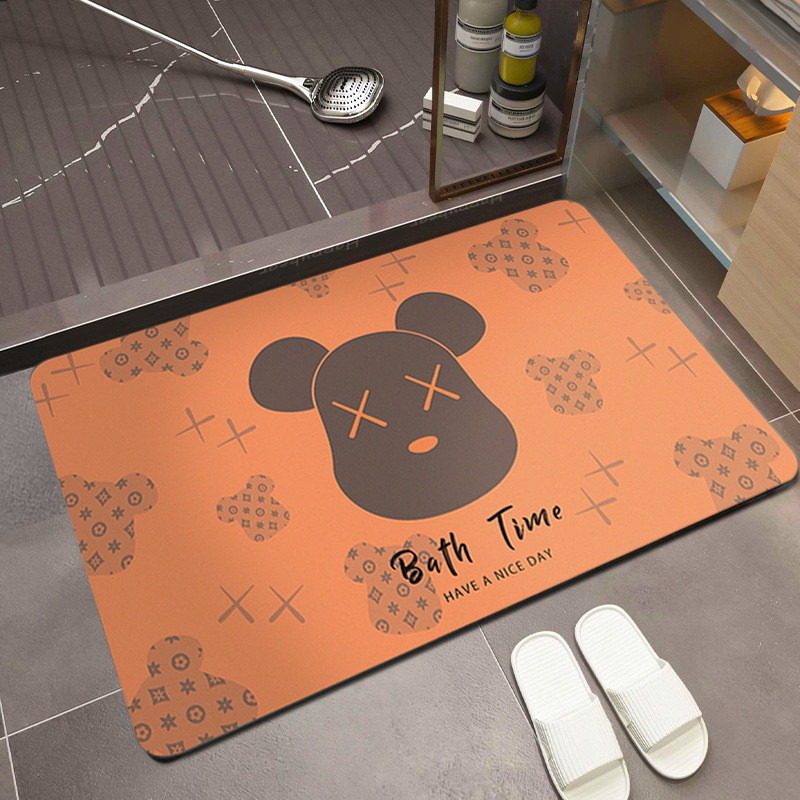 Floor mat Bath&Diatom Shower Mat Toilet Mat Kitchen Carpet Water ...