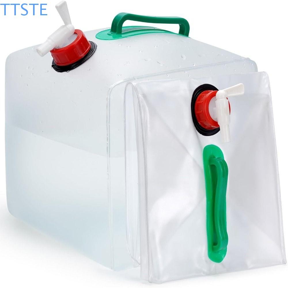 TTSTE Folding Water Bag, Reusable 5L/10L/15L/20L Outdoor Water Container, Waterproof Portable ...