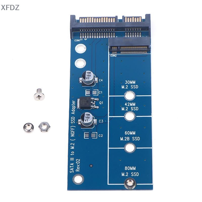 [XFD] Add On Card NGFF M.2 Adapter M2 SATA3 Raiser M.2 To SATA Adapter ...