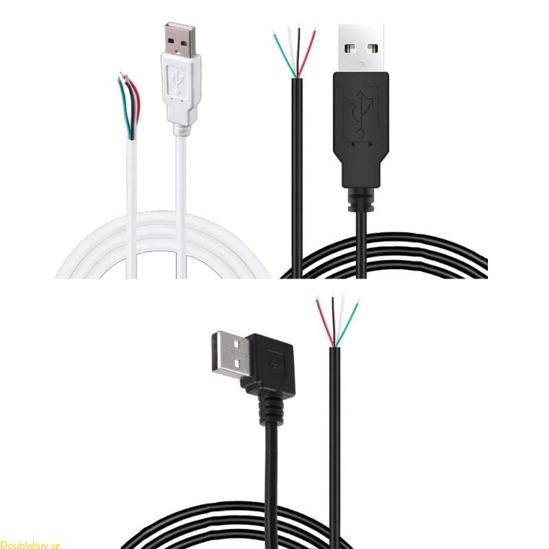 Doublebuy USB 4 Wire Pigtail Cable USB2 0 Male Plug 4pin Wire Pigtail ...