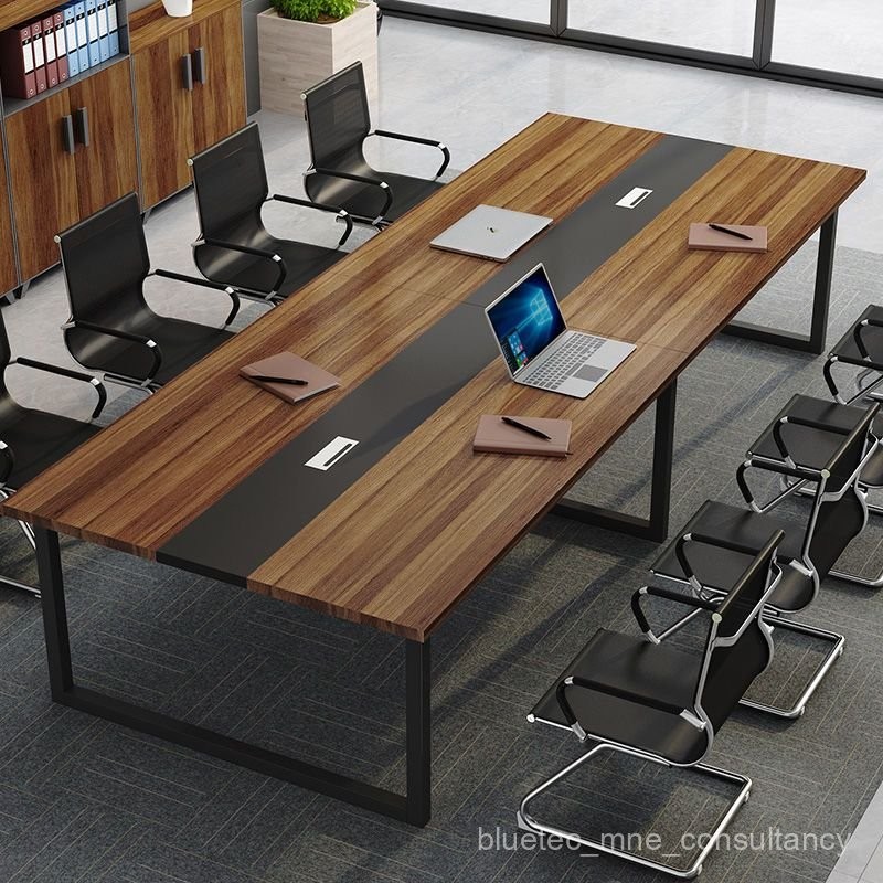 Conference Table Long Table Simple Modern Office Table and Chair ...