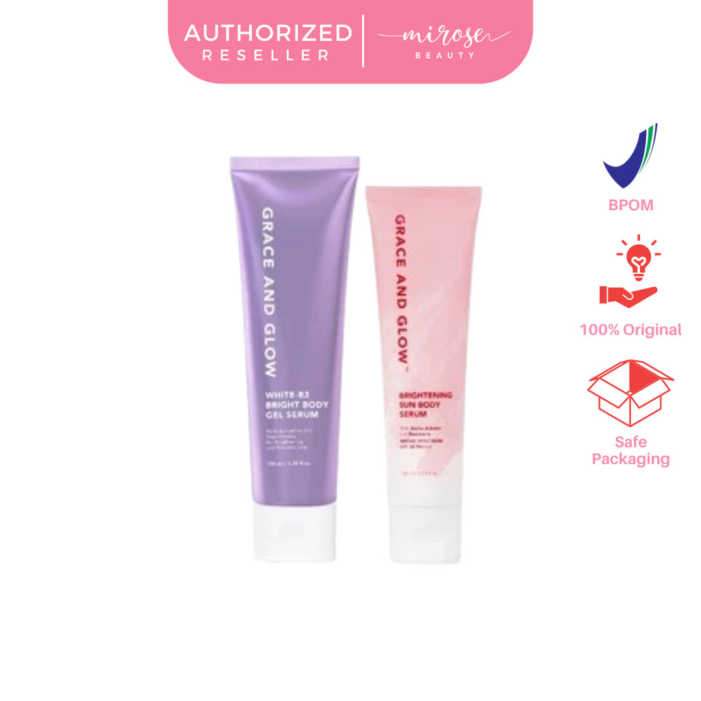 Grace and Glow Body Serum - Brightening Sun Body Serum SPF 30PA+++ for ...