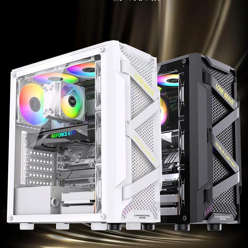 Ful Transparent Computer Case PC Tower For ATX/M-ATX/ITX Motherboard ...