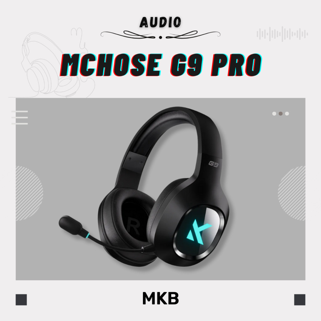 Mchose G9 Pro Tri-mode Connection 50mm Dynamic Driver 7.1 Surround ...