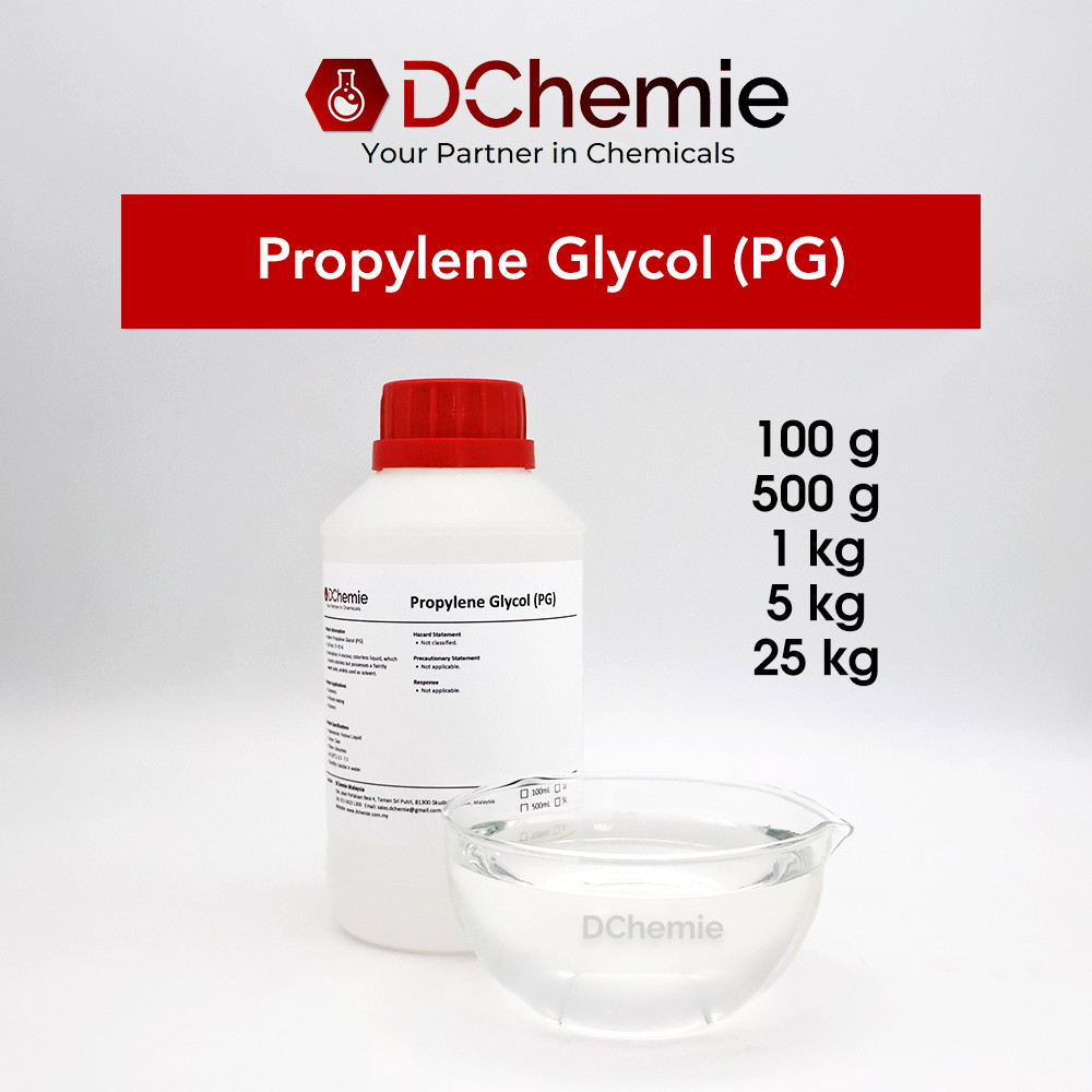 Propylene Glycol PG - Cosmetics / Perfume / Solvent | Shopee Singapore