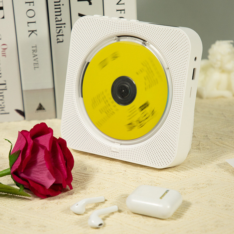 Rechargeable Portable Audio Disc Plug-In CD Player Tablet Album CD ...