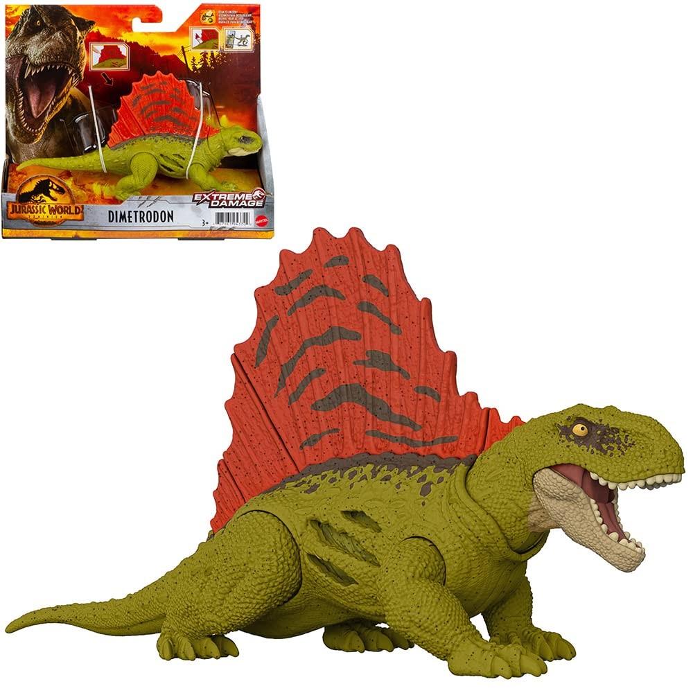 Mattel Jurassic World New Ruler Real Mini Action Figure Damage ...