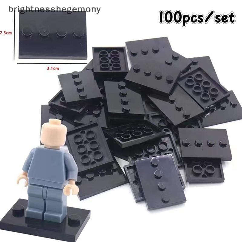 【BRSG】 100PCS City Figures Stand 3X4 Dots Base Plate With 4 Knobs ...