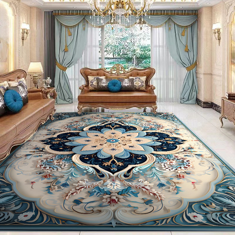 Turkish Persian Carpet Bedroom Living Room Modern American Full Carpet ...