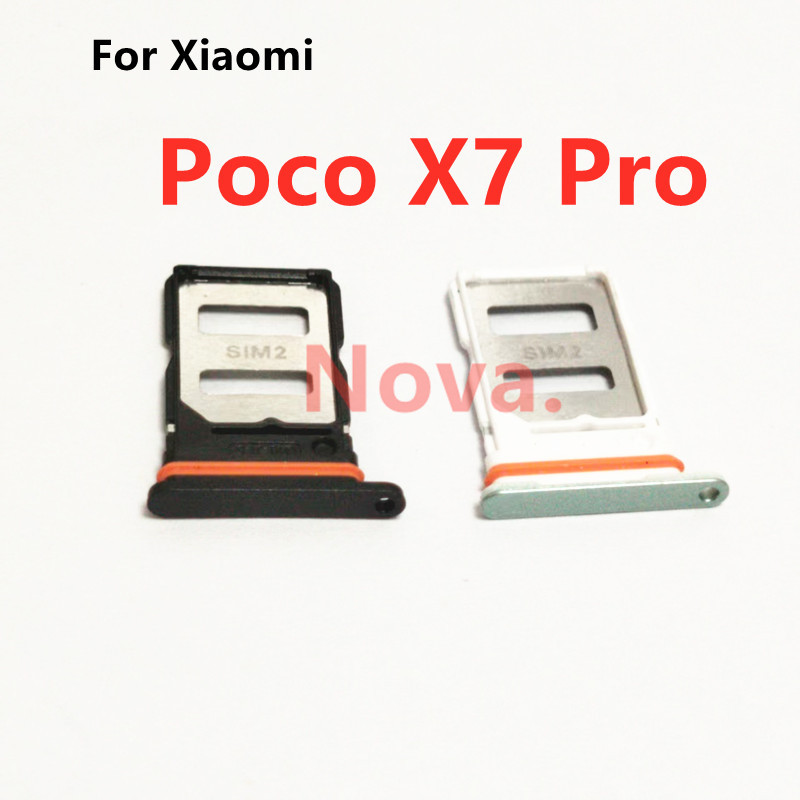 SIM Card Tray For Xiaomi Poco X7 Pro Cellphone Replacement Part ...