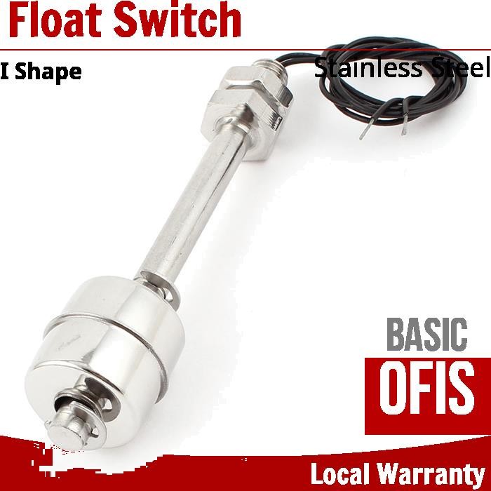 Float Switch SUS 304 Tank Water Level I or L Type Shape Sensor 100mm | Shopee Singapore