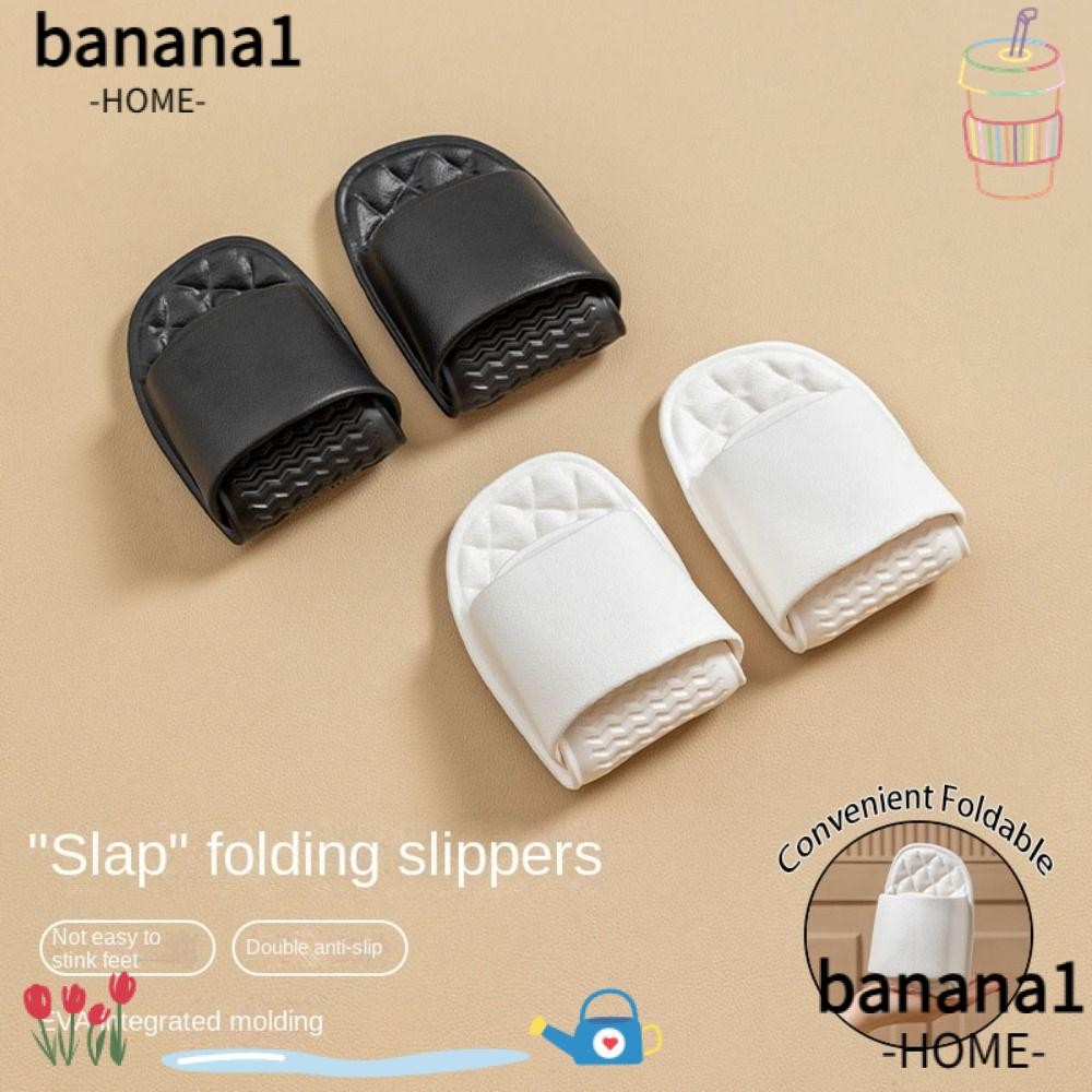 BANANA1 Slippers, Foldable Lightweight Travel Slippers, Casual Eva ...