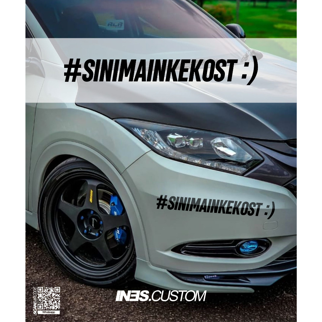 Car bumper stickers, custom cutom stickers | Shopee Singapore