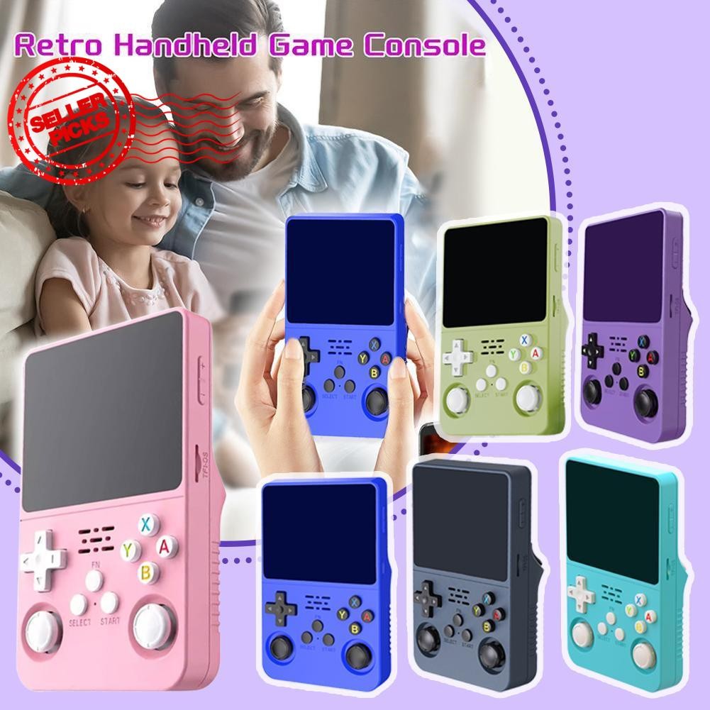 2025 Popular New Open-source Handheld Dual System Retro Game Console Arcade Retro Handheld Game ...