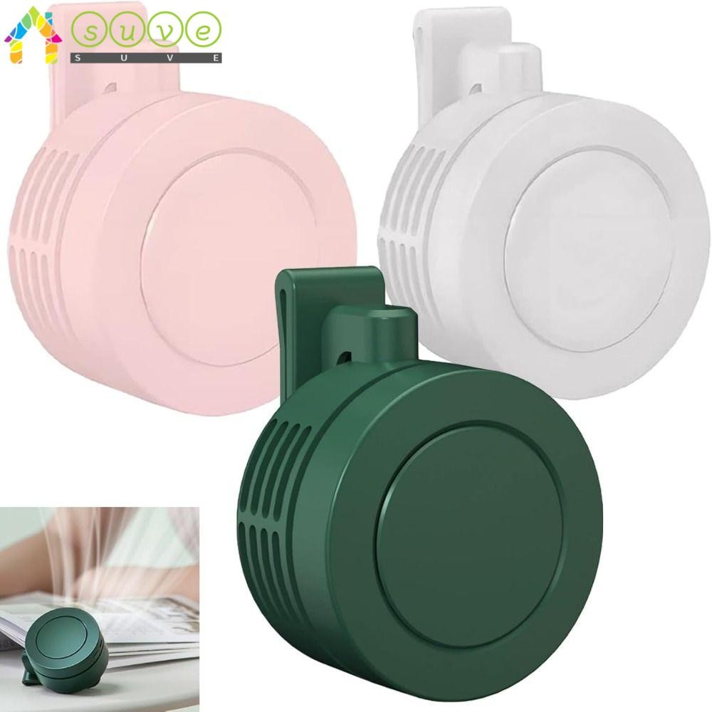 SUVE Silent Mini Bladeless Electric Fan, 360 Degree Adjustable Long ...