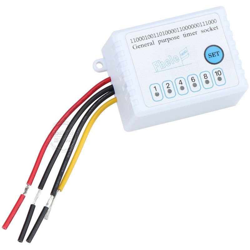 Delay Timer Clock Timer220V Lamp Orchid Remote Control High Power Exhaust Fan Switch Automatic ...