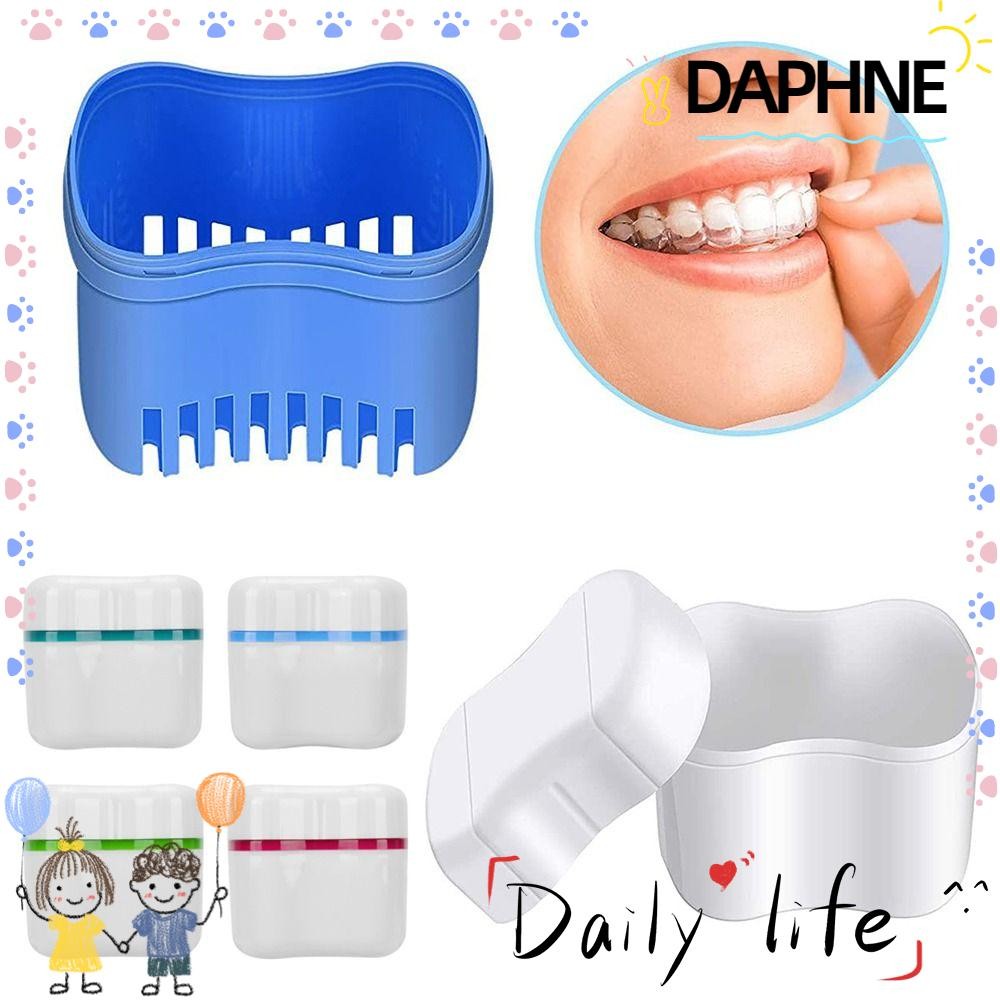 DAPHNE Retainer , Portable Multiple Colors Denture Tray Box, Denture ...
