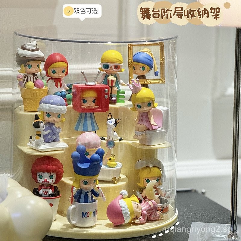 Stage Blind Box Storage Display Stand round Hand-Made Building Blocks ...