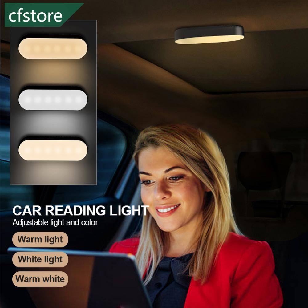 CFSTORE Car Interior LED Reading Light Rechargeable Wireless Magnetic ...