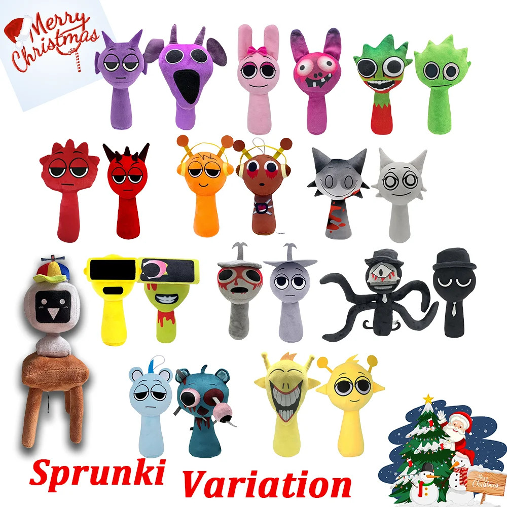 Sprunki plush toys sprunki incredibox plush doll sprunki cartoon game ...
