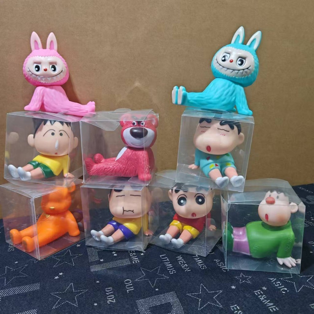 Bubble Matt Blind Box Macaron Labb Crayon Shin chan Fat Tiger Mobile ...