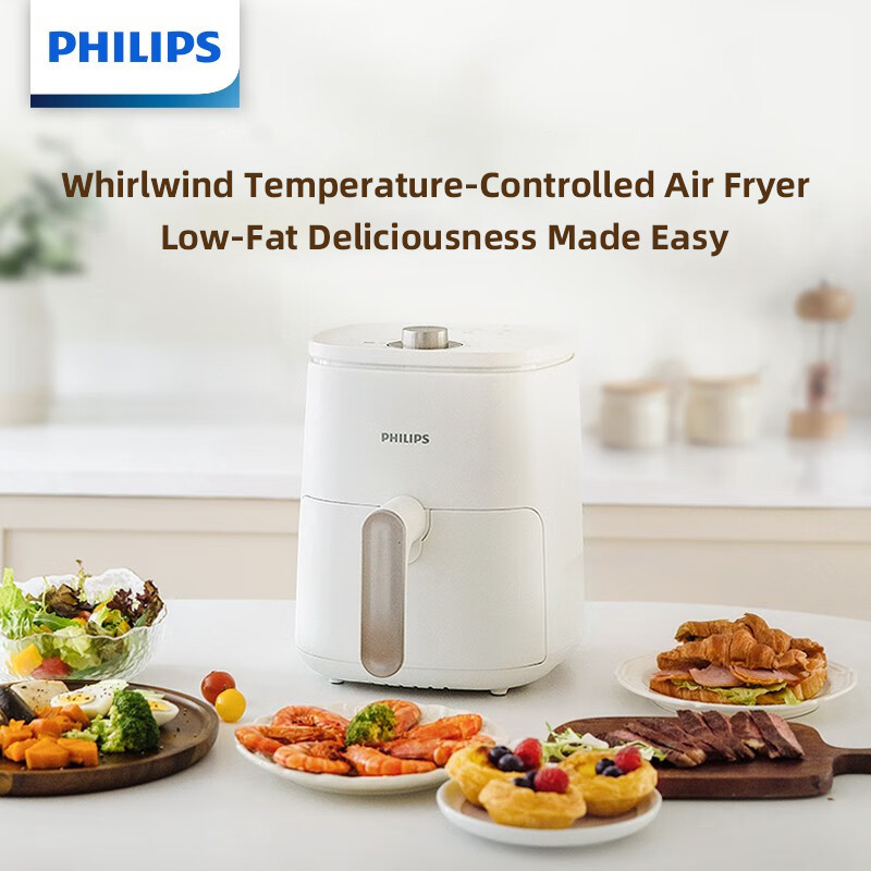 Philips Whirlwind Temperature-Controlled Air Fryer 3.5L | Shopee Singapore