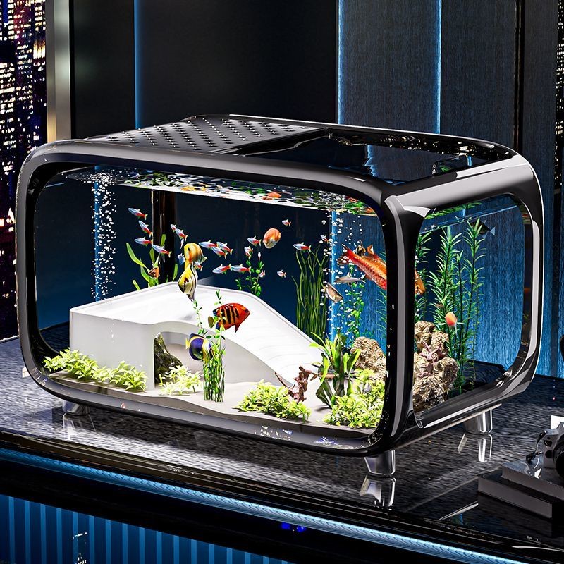 Nordic Simple Desktop Fish Tank Balcony Landscaping Ecological ...