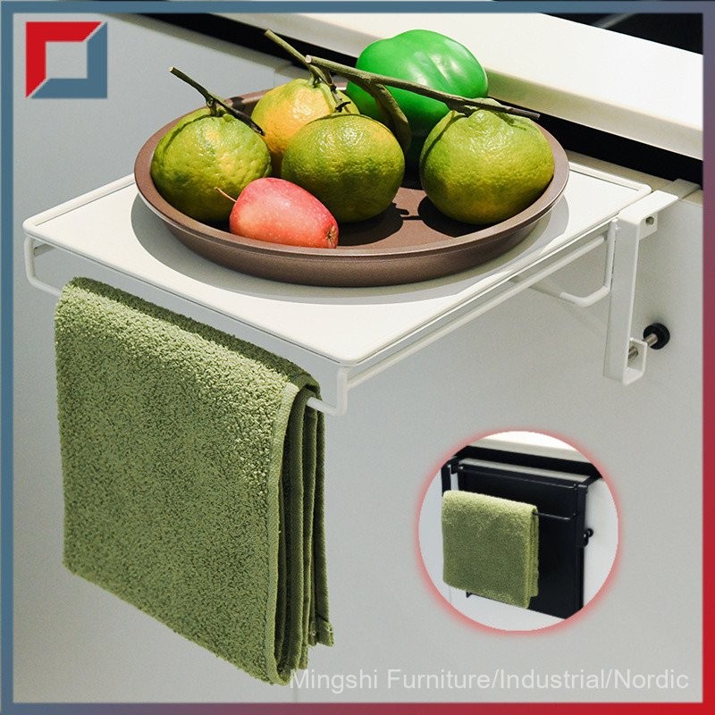 Foldable Countertop Commodity Shelf Cabinet Door Kitchen Hanging Table ...
