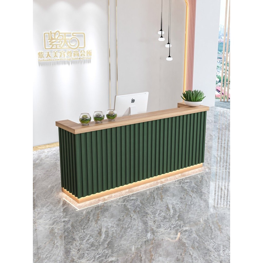 Minimalist Cashier Counter Women's Clothing Store Bar Table Small ...