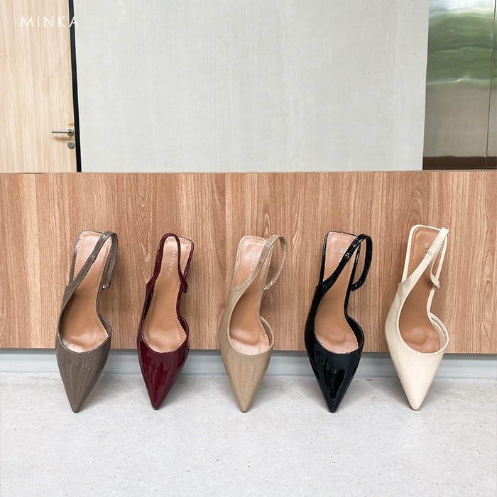 Minka Cora Pointy 4cm Heels Women's Heeled Shoes | Shopee Singapore