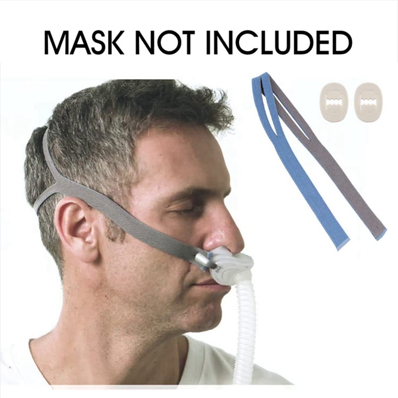 SALORIE CPAP Headband For Airfit P10 Headgear Strap Nasal Pillow CPAP ...