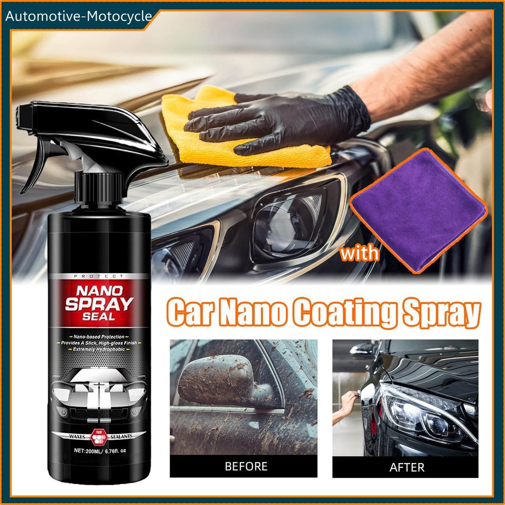Car Coating Spray Nano Spray Seal Car Paint Repair Shiny Coating Spray ...
