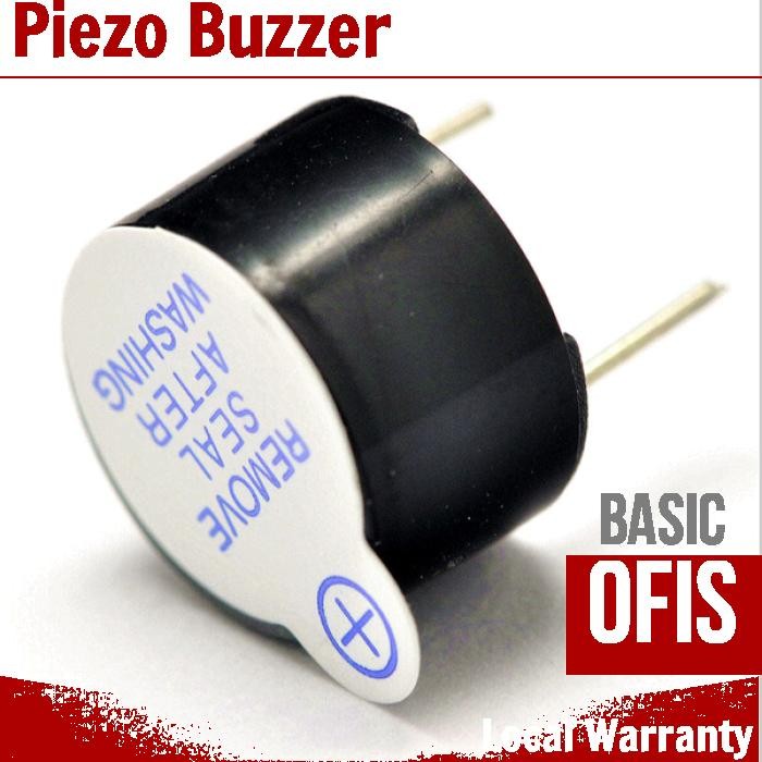 5V Piezo Buzzer 3-12DC for Electronic Arduino Robotic Active Passive ...