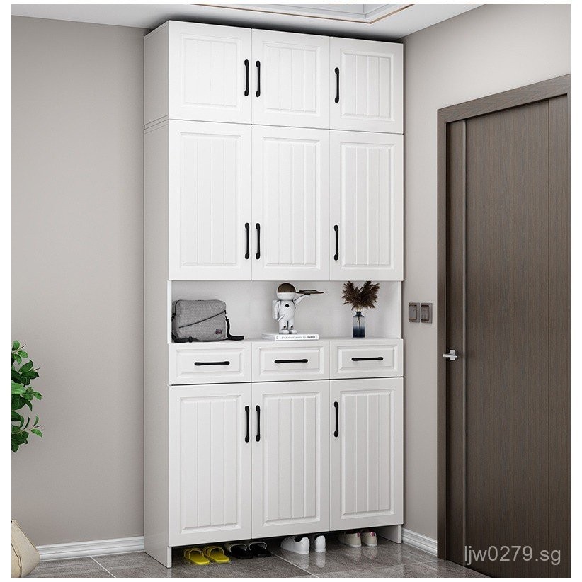 Entryway Cabinet Simple Wall-Mounted New Storage Cabinet Shoe Cabinet ...