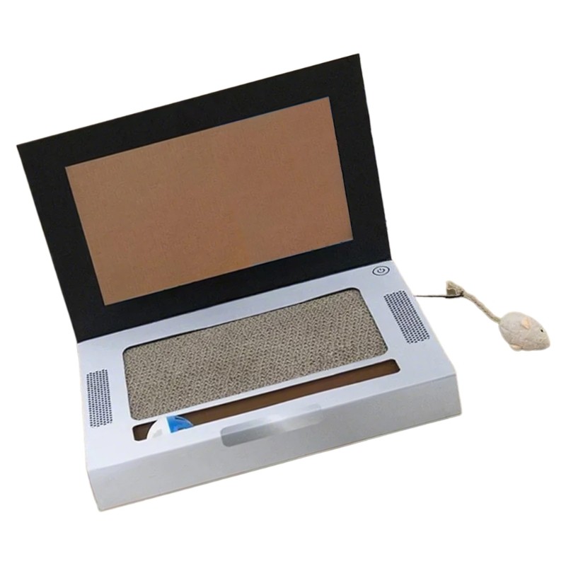 Stat Foldable Corrugated Computer Cats Scratching Board Cats Toy ...