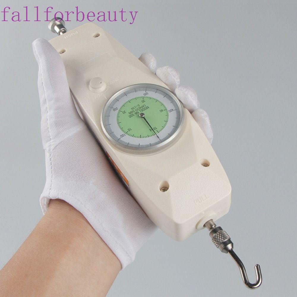 FALLFORBEAUTY Analog Push Pull Force Gauge, 500N Mechanical Dial ...