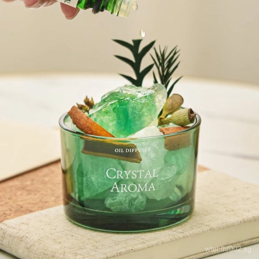Fire-Free Aromatherapy Diffuse Crystal Stone Essential Oil Indoor Home ...