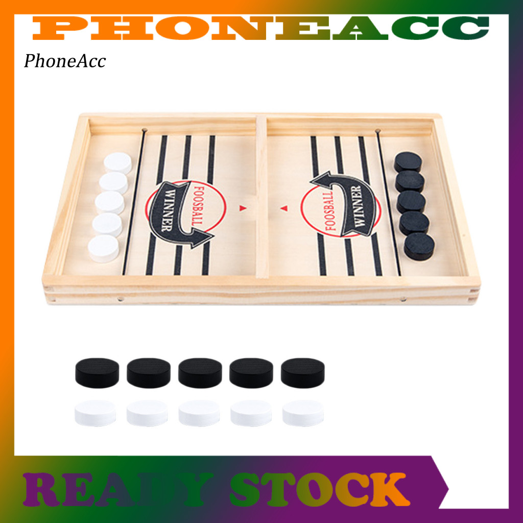 Desktop Sling Puck Toy Exciting Two-player Fast Sling Puck Game with ...