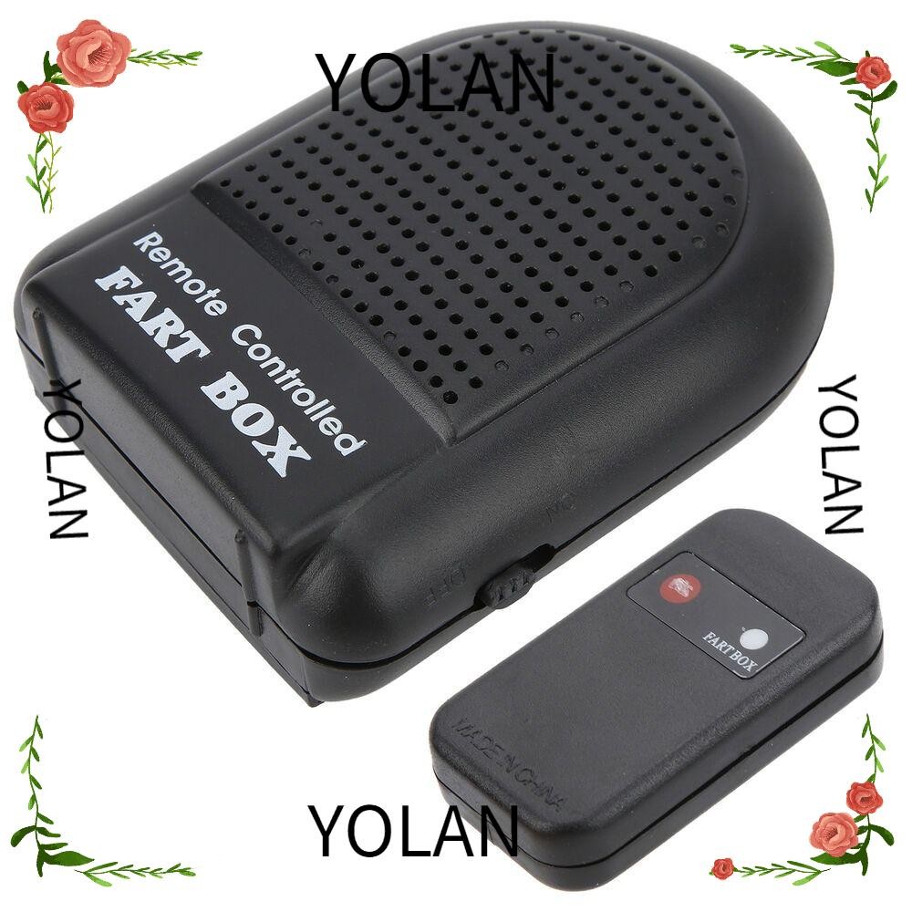 YOLANDAGOODS1 Farting Sound Box, Black Remote Control Electronic Remote ...